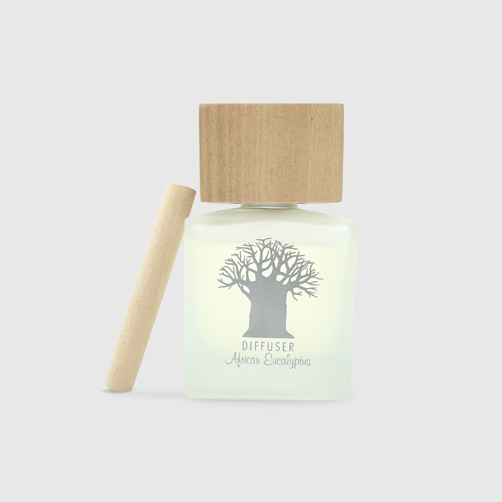African Eucalyptus Wooden Top Diffuser- MOCKANA - Spiced Elegance